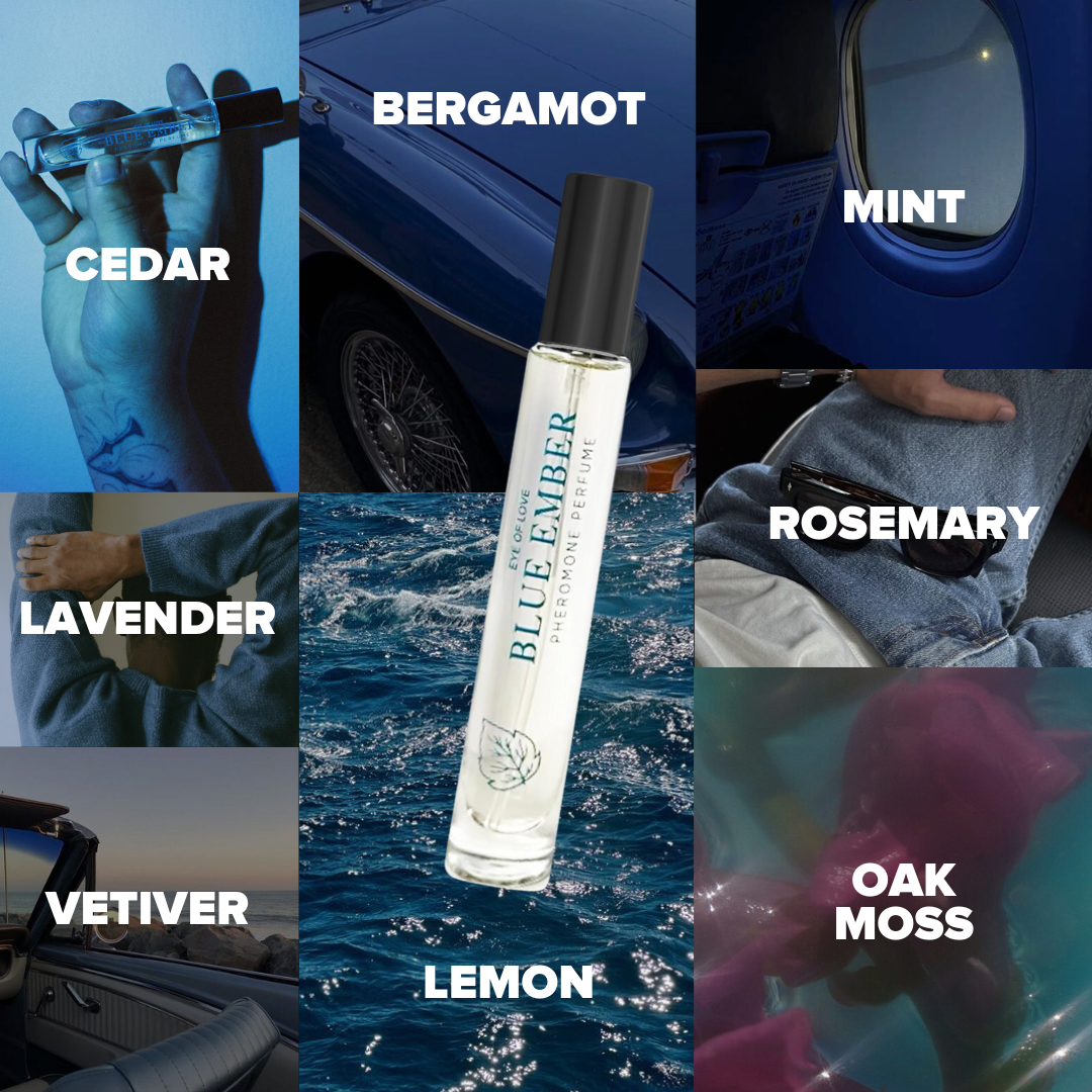 Blue Ember Citrus & Cedar Pheromone Cologne - For Men to Attract Women ...